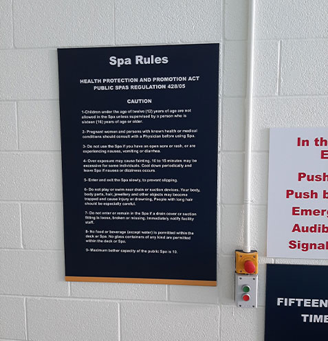 Interior Office Signs In The Greater Toronto Area | NSS